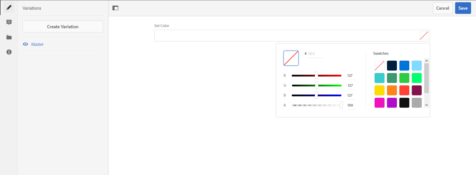 Adding a Color Picker to the AEM Content Fragment Model Editor