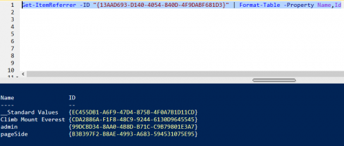 Sitecore Powershell 6: Working with Item References / Blogs / Perficient