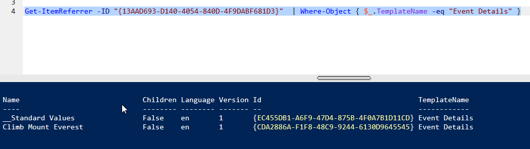 Sitecore Powershell 6 Working With Item References Blogs Perficient