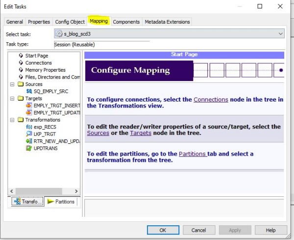 Slowly Changing Dimension(SCD) TYPE 3 in Informatica PowerCenter ...