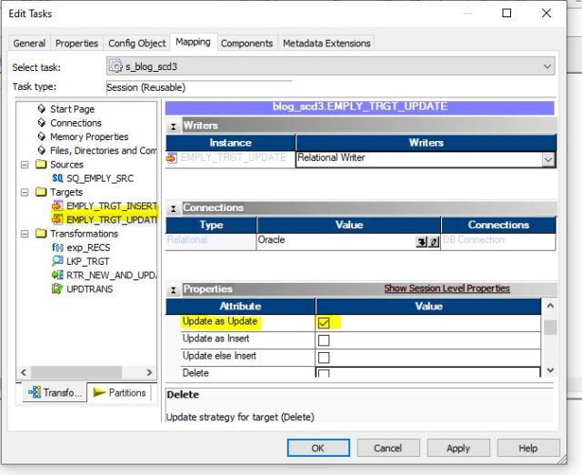 Slowly Changing Dimension(SCD) TYPE 3 in Informatica PowerCenter ...