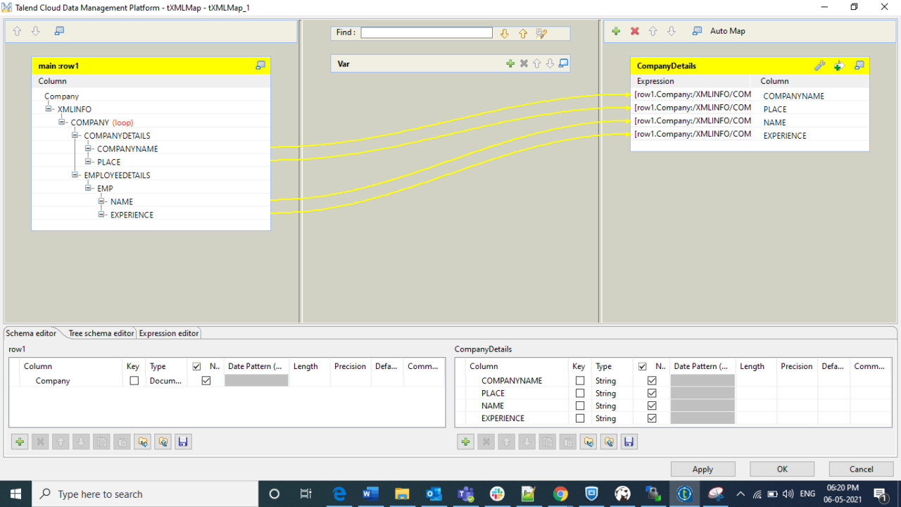 Looping Multiple Tags in tXMLMAP Component using Talend / Blogs / Perficient