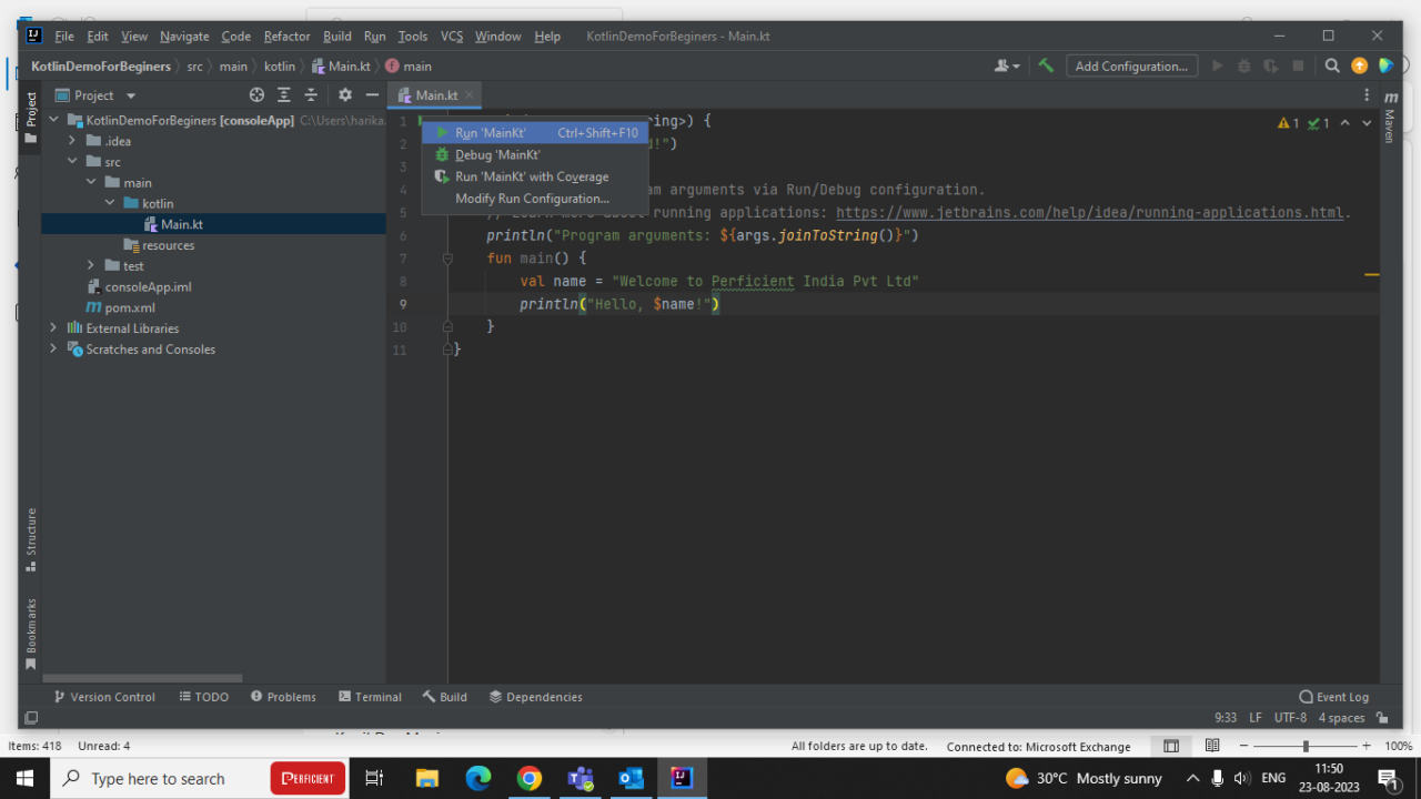 Kotlin Tutorial | Kotlin Programming Language for beginners / Blogs / Perficient/