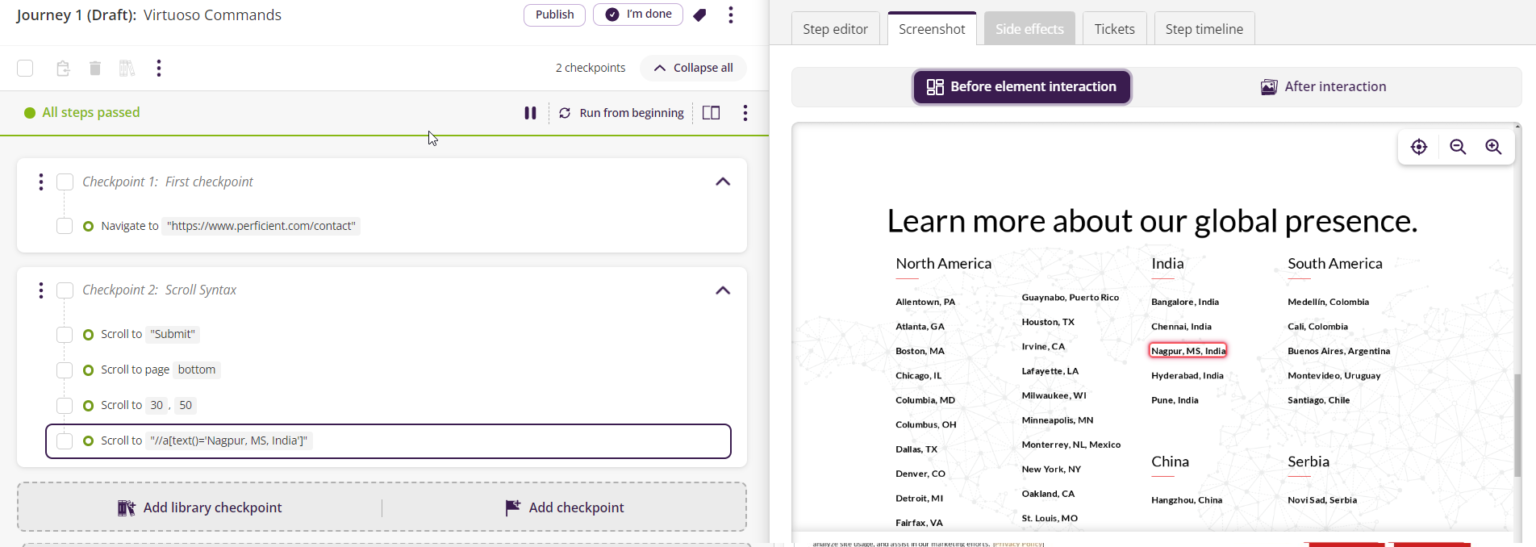 Using Virtuoso Commands / Blogs / Perficient