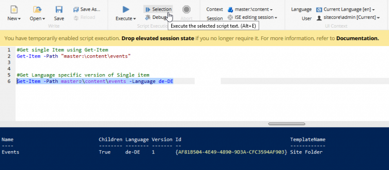 Sitecore Powershell 2: Retrieving Item Information / Blogs / Perficient