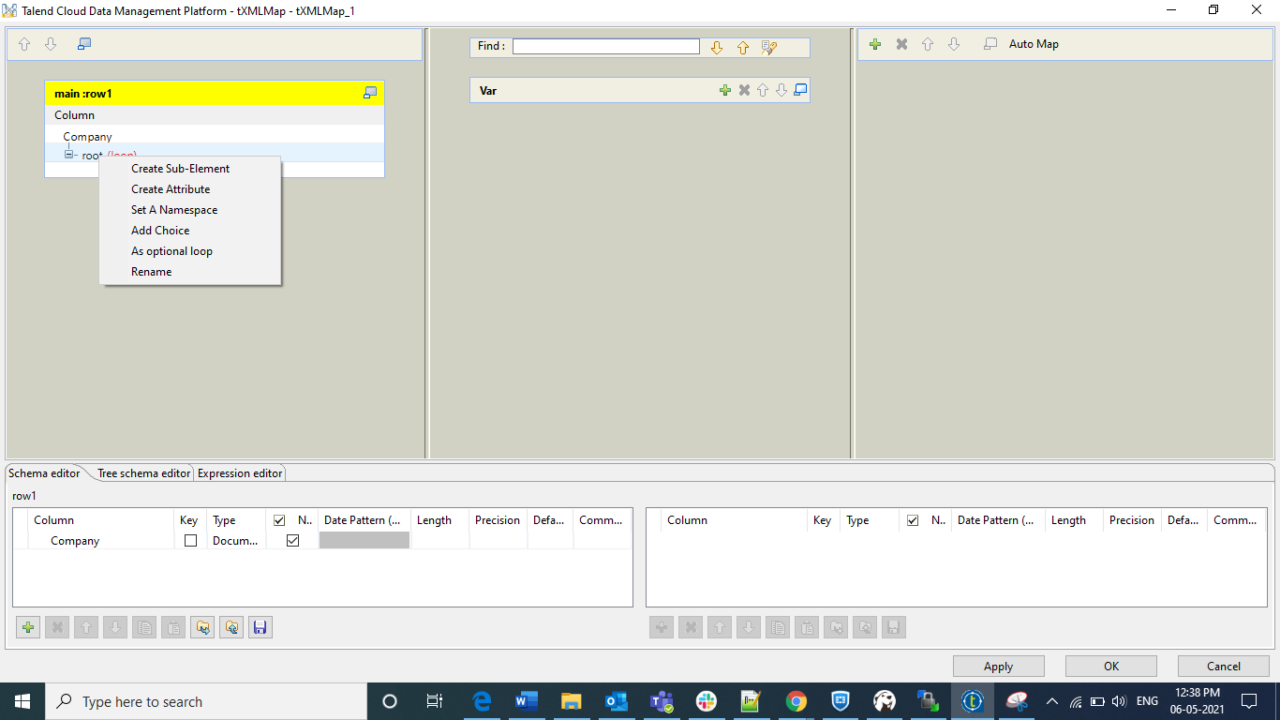 Looping Multiple Tags In Txmlmap Component Using Talend Blogs Perficient