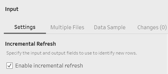 Incremental Refresh in Tableau Prep Builder and its Benefits: / Blogs ...