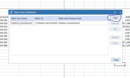 Pivot and Submit Data through a Spreadsheet using Table Viewer in ...