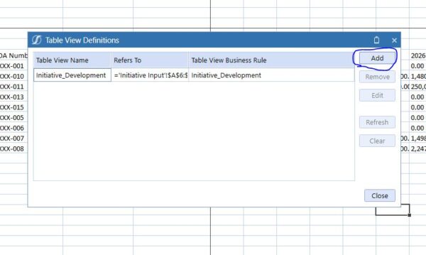 Pivot and Submit Data through a Spreadsheet using Table Viewer in ...