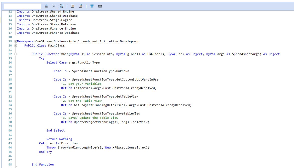 Pivot and Submit Data through a Spreadsheet using Table Viewer in OneStream / Blogs / Perficient