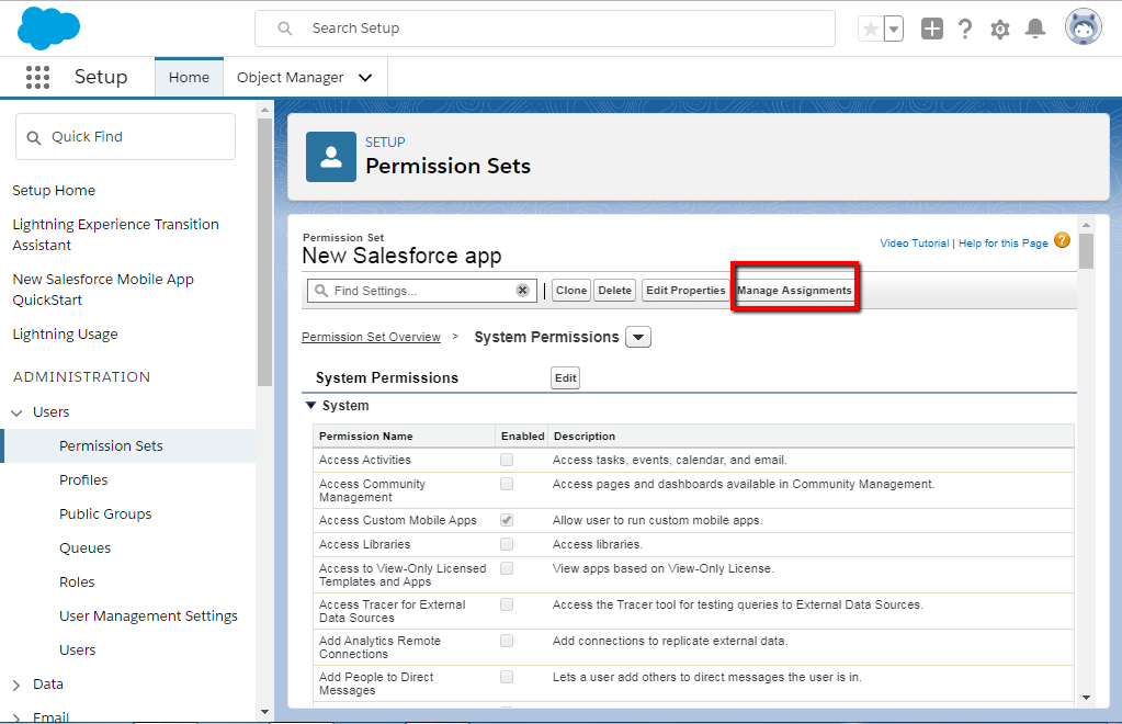 New Salesforce Mobile Application Configure And Customization