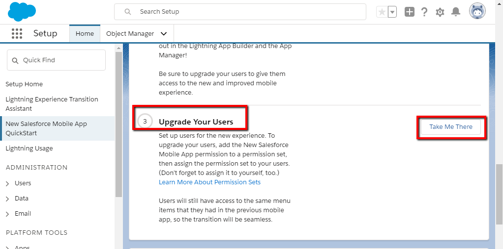New Salesforce Mobile Application Configure And Customization