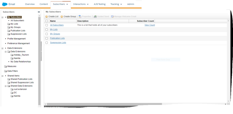 Salesforce Marketing Cloud: Introduction to Email Studio 101 / Blogs ...