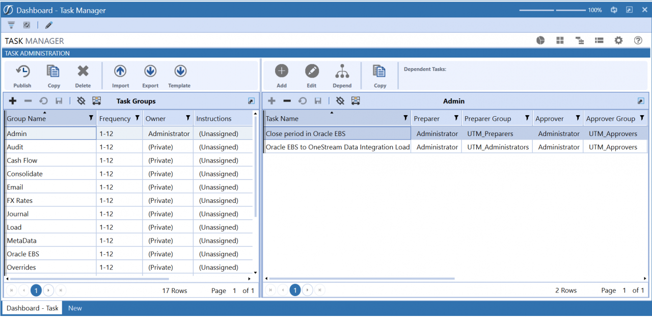 Embracing a User Guided Experience with OneStream Task Manager