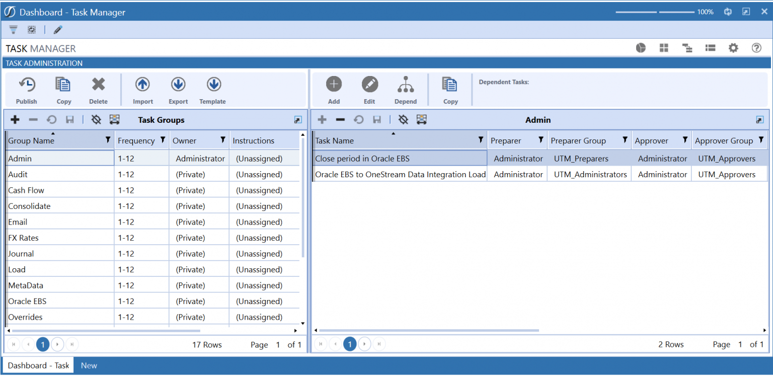 Embracing a User Guided Experience with OneStream Task Manager