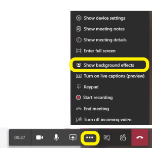 Using Background Effects in Microsoft Teams / Blogs / Perficient