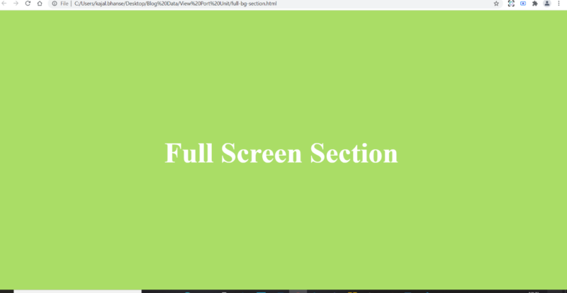 How to Understand Viewport Units(VW & VH) in CSS