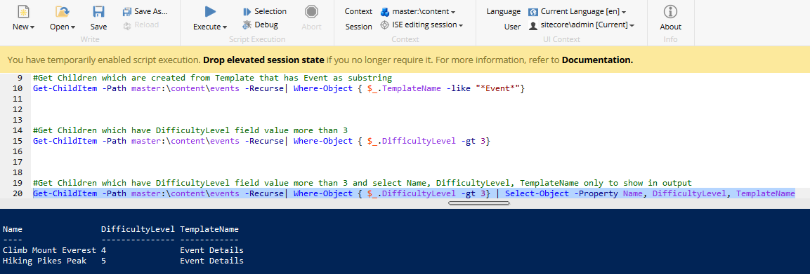 Sitecore Powershell 3 Filtering The Result Set Using Where Object 2653