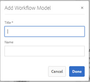 Workflow Model in AEM / Blogs / Perficient