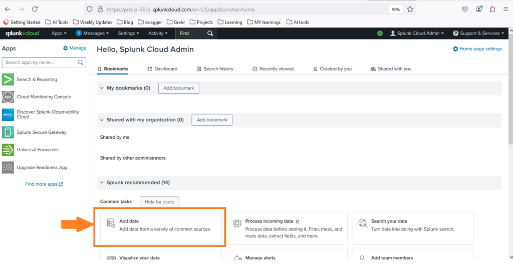 Understanding Splunk and Setting Up Splunk Cloud / Blogs / Perficient