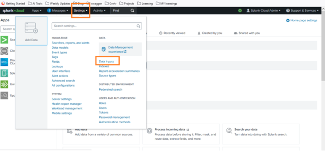 Sending Data to Splunk Cloud Using HTTP Event Collector (HEC) / Blogs ...