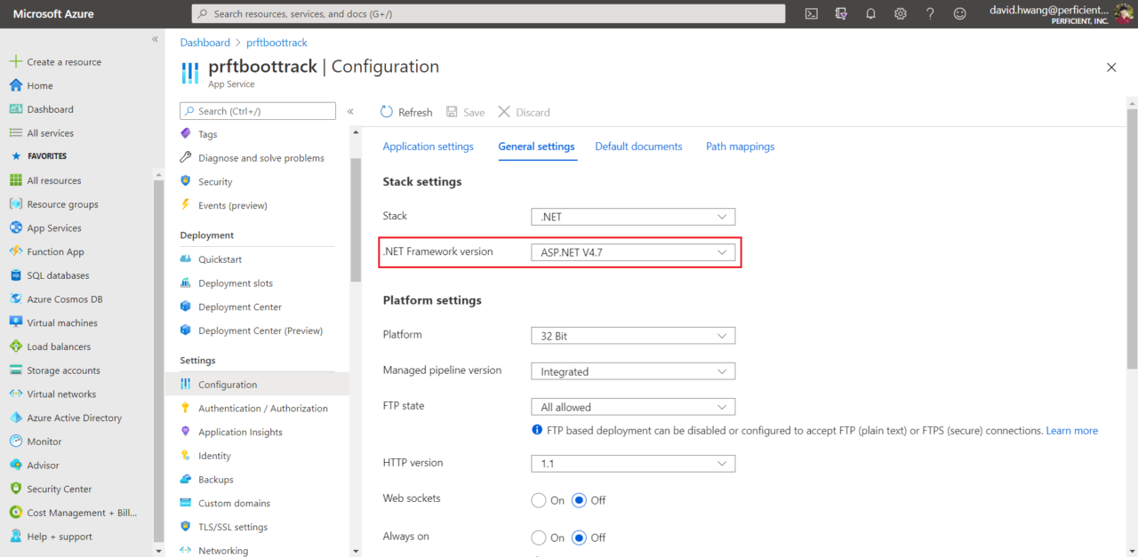 Configuring Web.config to Redirect to Azure Website Instead of Localhost / Blogs / Perficient
