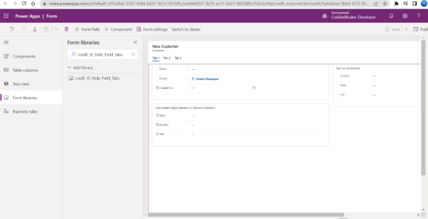 Client-side scripting with Formcontext UI Object on Model Driven App ...