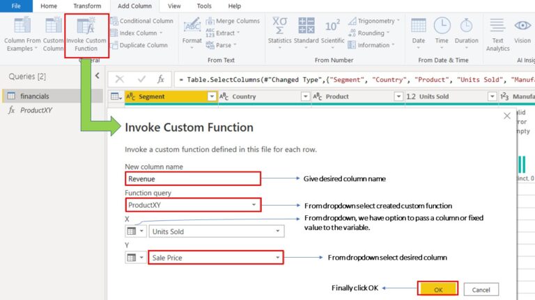 Creating & Invoking Custom Function in Power Query / Blogs / Perficient