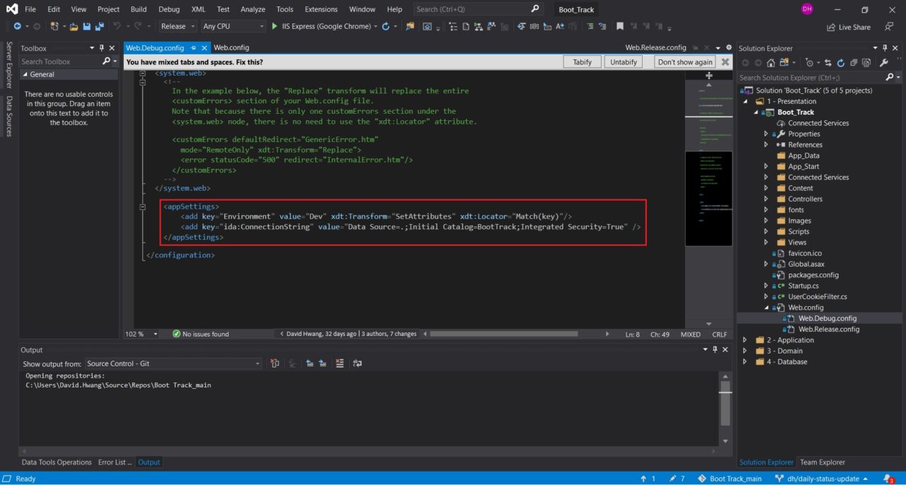 Dynamically Set Connection Strings in Web.Config / Blogs / Perficient