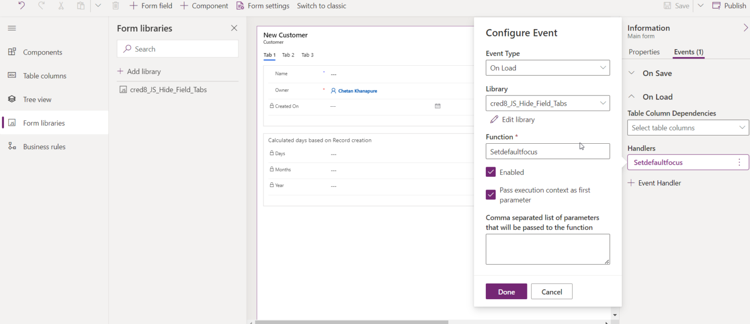 Client-side scripting with Formcontext UI Object on Model Driven App (Dynamics 365 ) / Blogs ...