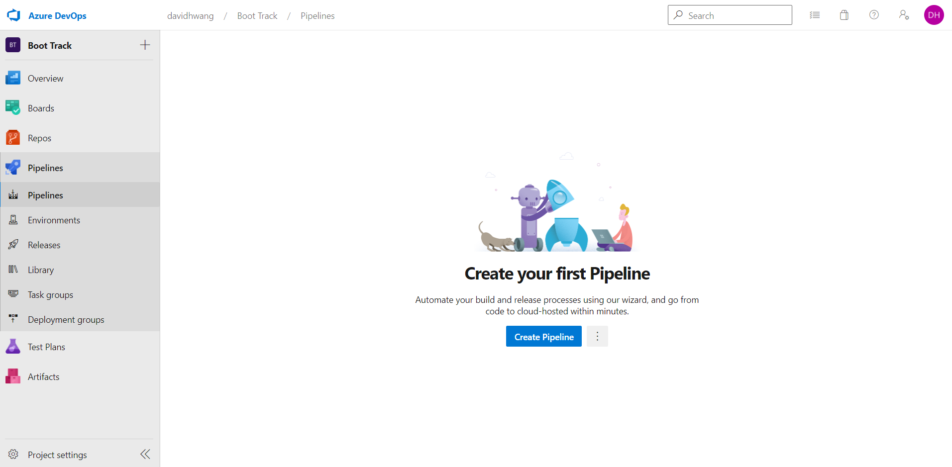 How to Host Your Project Using Azure Build & Release Pipelines (GIFs ...