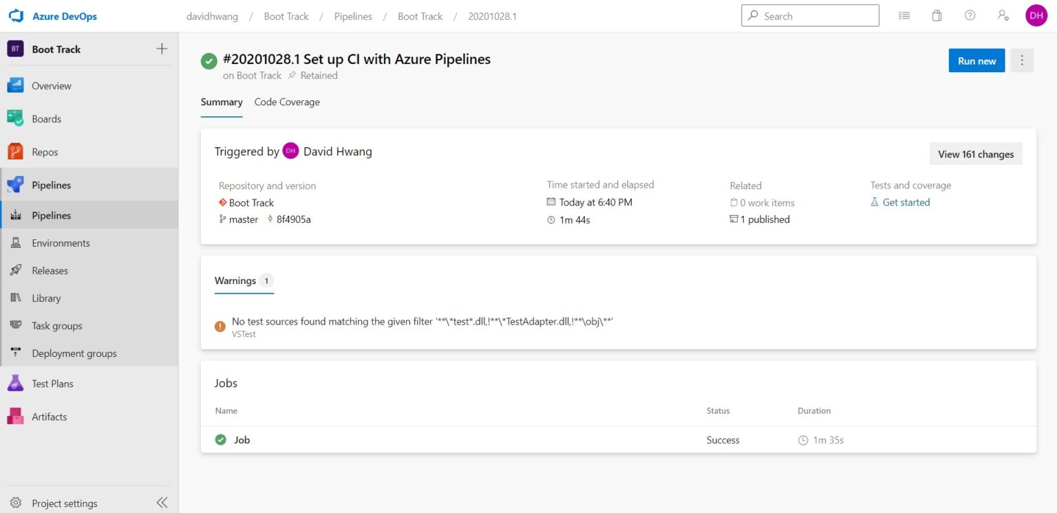 How to Host Your Project Using Azure Build & Release Pipelines (GIFs ...