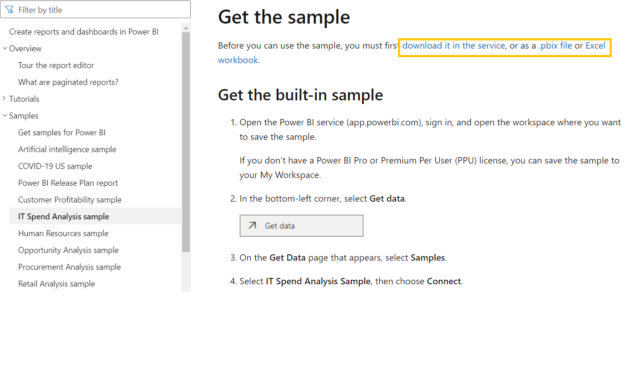 How to Get the Dataset to Practice Power BI / Blogs / Perficient