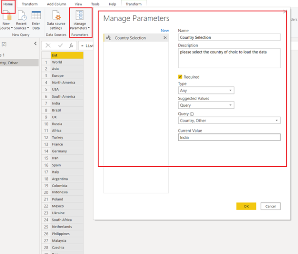 Dynamic Filtering Using Parameters in Power BI / Blogs / Perficient