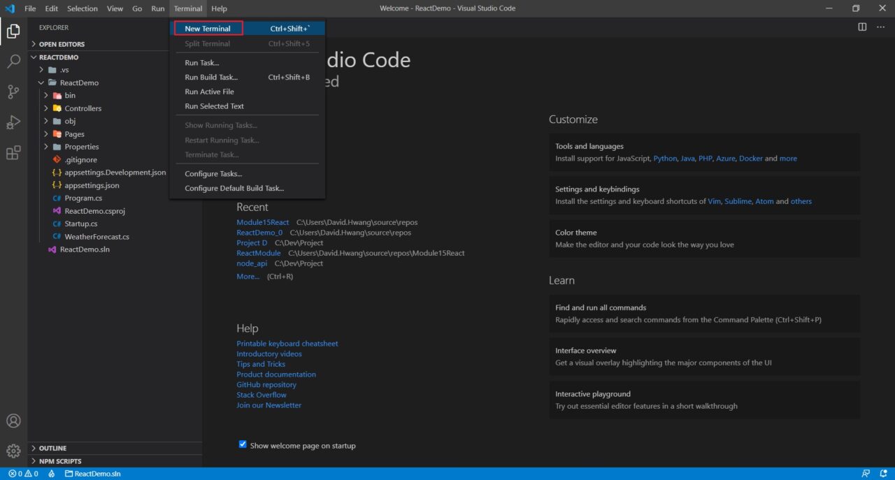 How To Set Up .NET Core Web App With React & TypeScript / Blogs ...