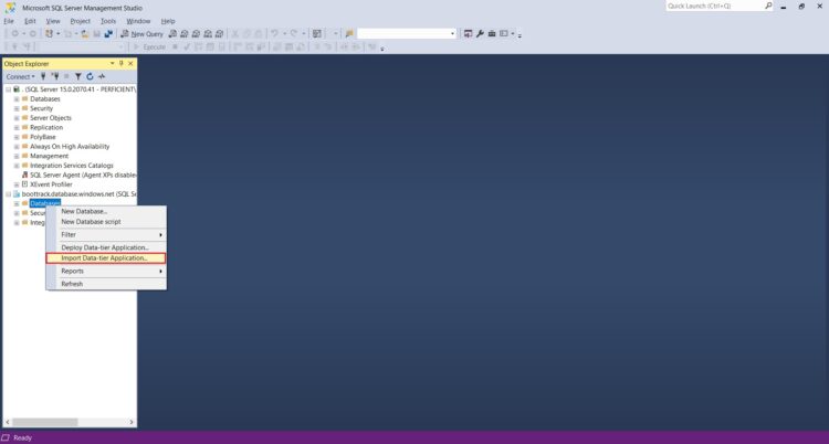 How to Deploy Your Local SQL Database on Azure SQL / Blogs / Perficient