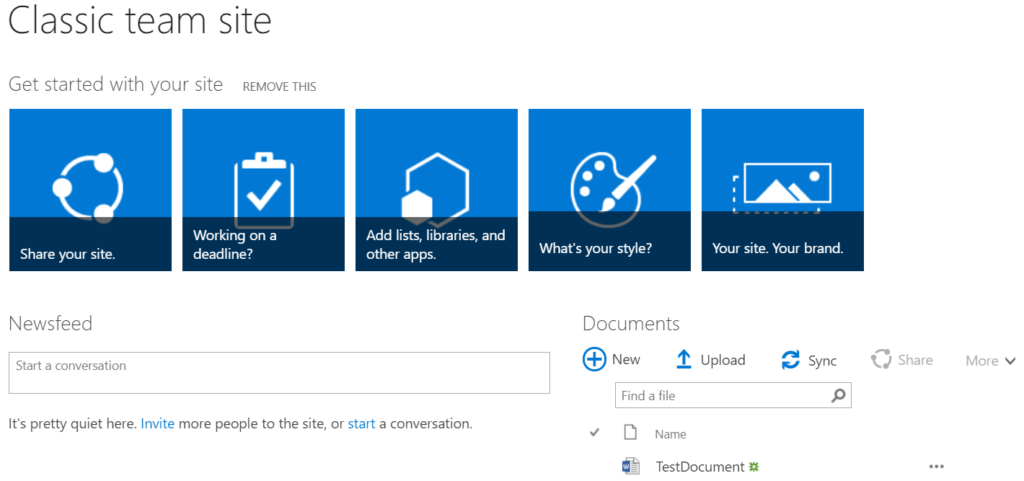 An Overview and Comparison of Classic and Modern SharePoint User ...