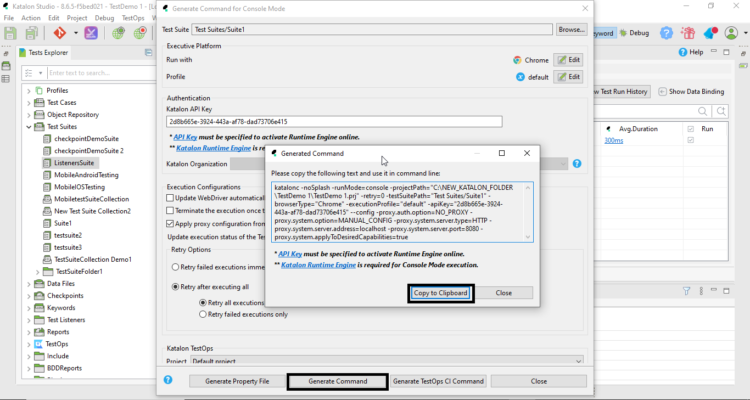 Mastering Katalon Studio: Command Line Execution and Test Case ...