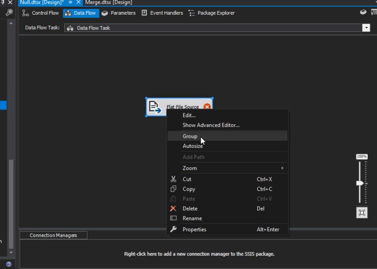 How to Convert Blank Values to Null in Flat File Source in SSIS Package / Blogs / Perficient