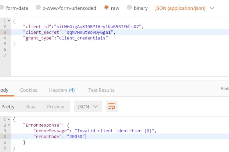 How to Customize and Validate the Json Message for GrantType Access ...