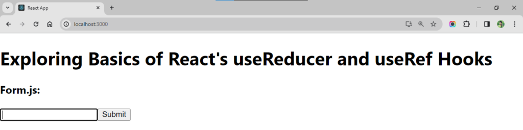 Exploring Basics of React's useReducer and useRef Hooks / Blogs / Perficient