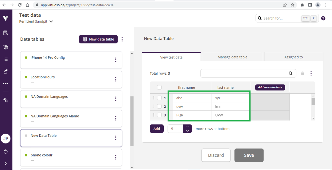 Test Data Management In Virtuoso / Blogs / Perficient