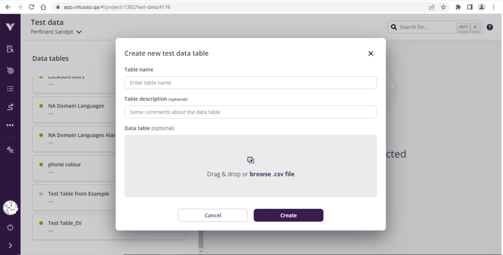 Test Data Management In Virtuoso / Blogs / Perficient