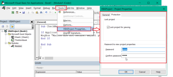 Protecting and Securing VBA Projects: Best Practices for Safety