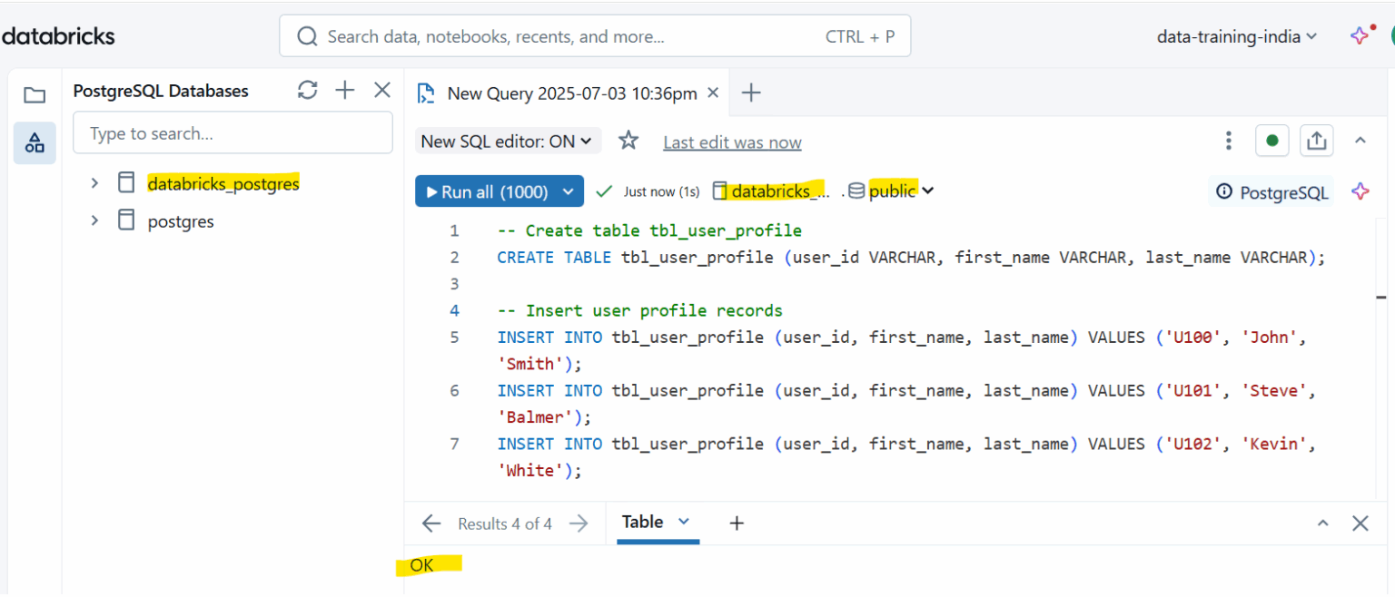 Databricks Lakebase - Database Branching in Action / Blogs / Perficient