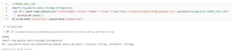 Spark: Persistence Storage Levels / Blogs / Perficient