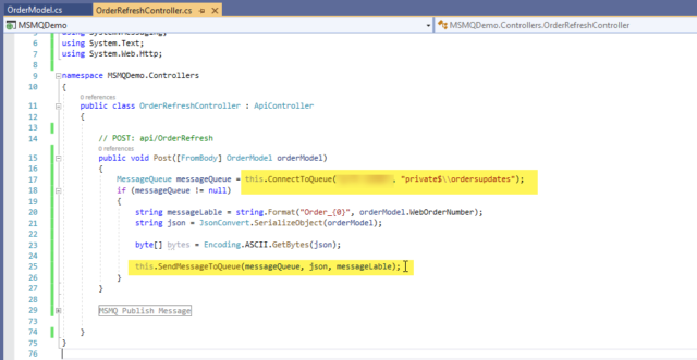 How to Publish and Subscribe Messages to a Queue Using MSMQ / Blogs / Perficient