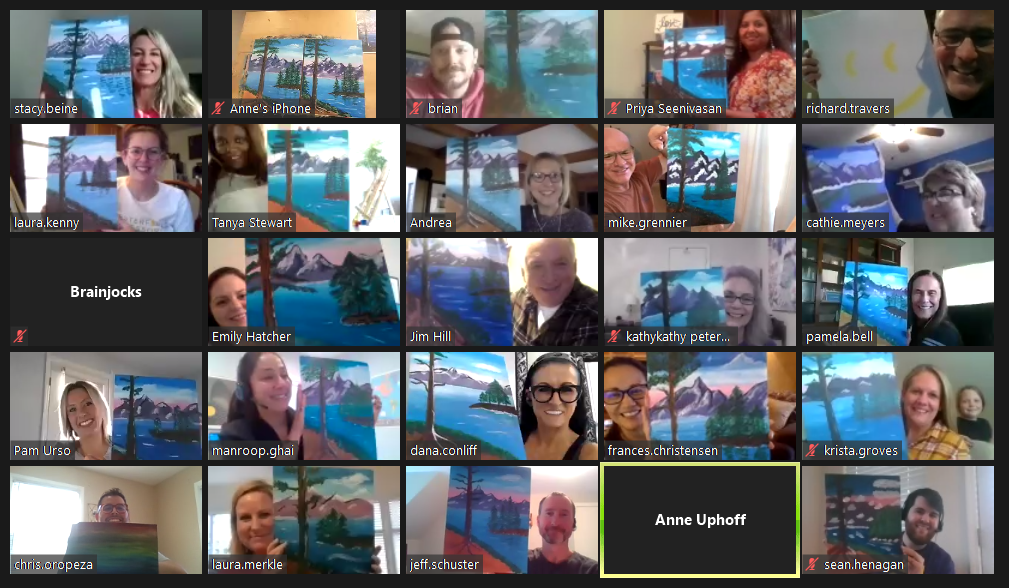 People Team Virtual Painting Event is a Colorful Success / Blogs ...