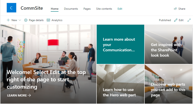 The Difference between a SharePoint Modern Team Site and a ...