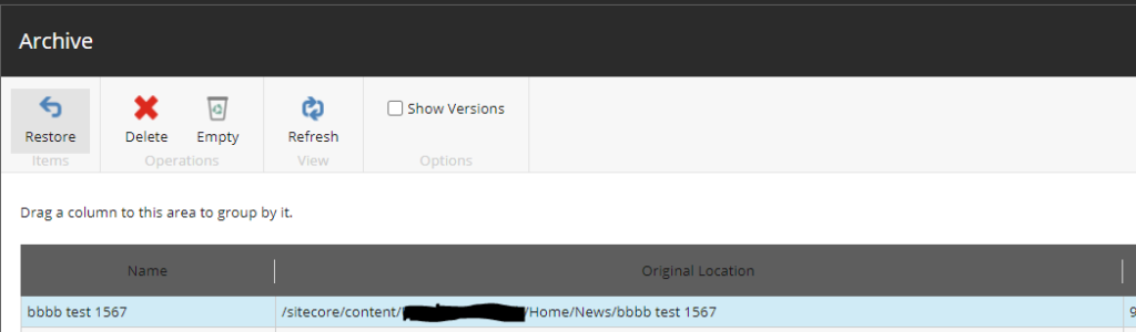 Implementing Workflow In Sitecore A Mini Series Part 6 Archiving Old Versions Blogs